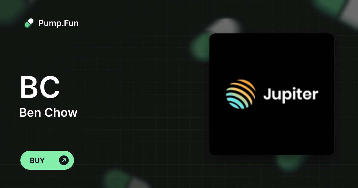 Ben Chow (BC) - Pump