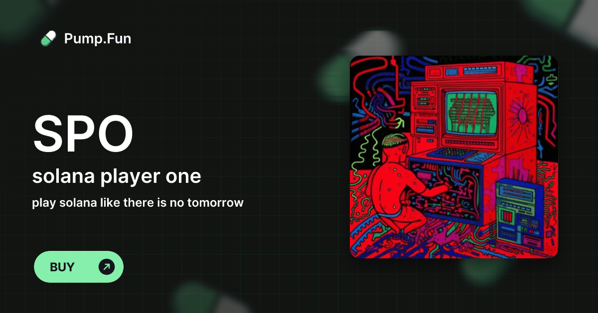 solana player one (SPO) - Pump