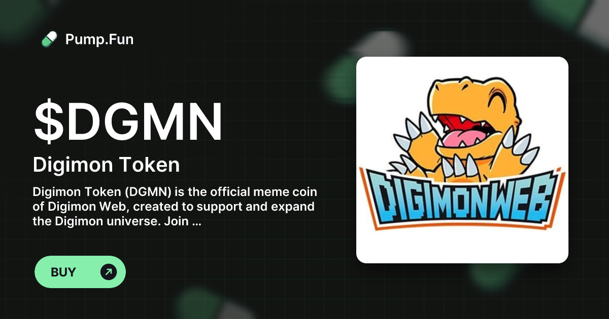 Digimon Token ($DGMN) - Pump