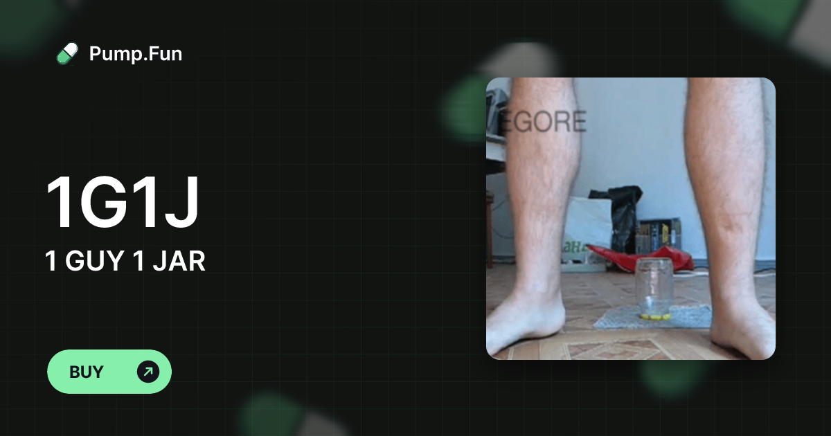 1 GUY 1 JAR (1G1J) - Pump