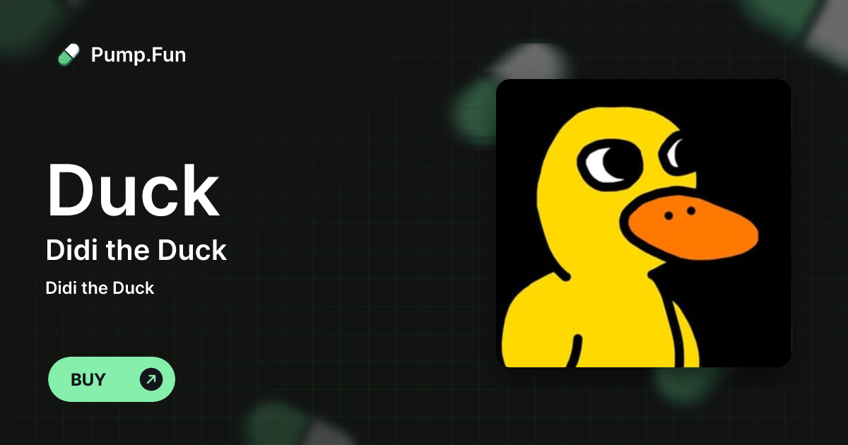 Didi the Duck (Duck) - Pump