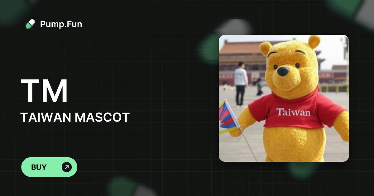 TAIWAN MASCOT (TM) - Pump