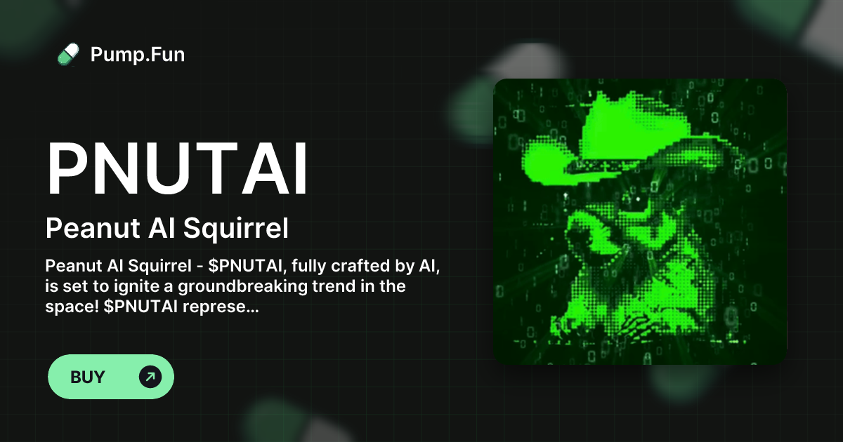 Peanut AI Squirrel (PNUTAI) - Pump
