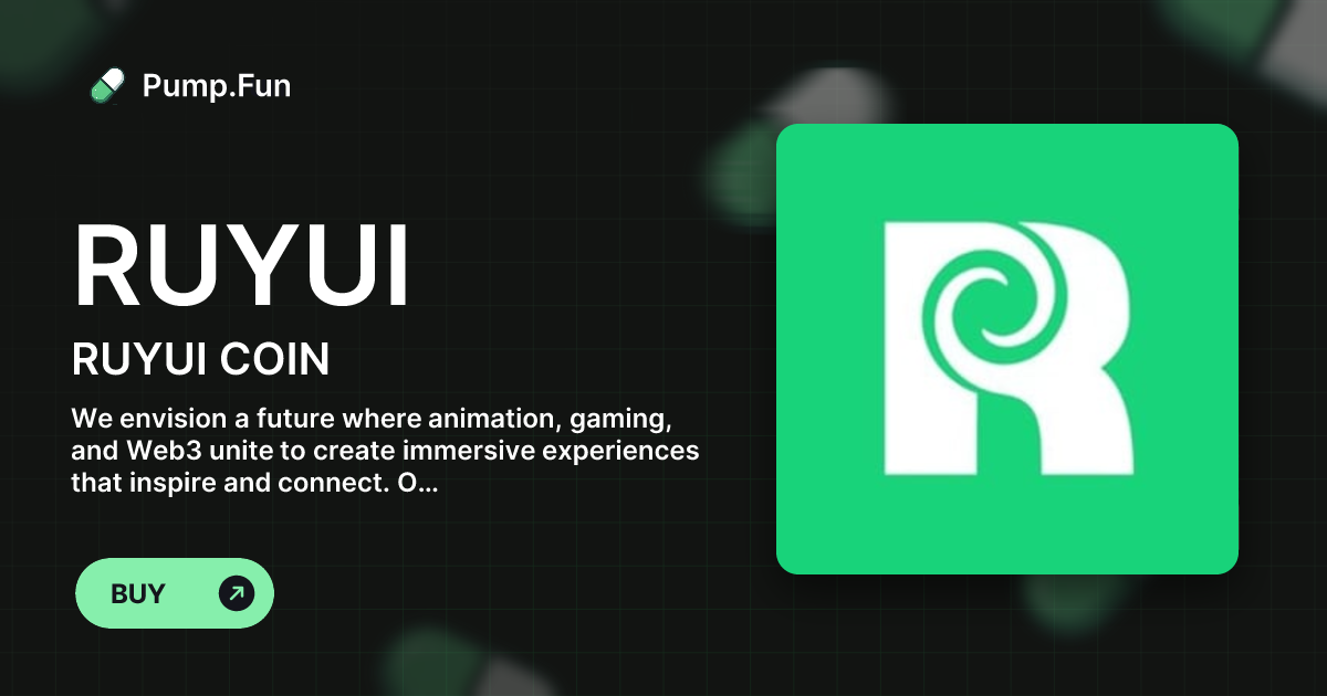 RUYUI COIN (RUYUI) - Pump