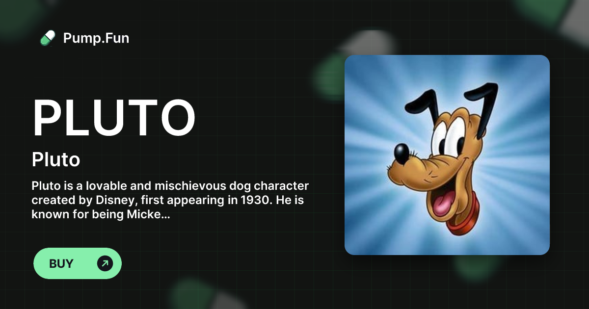 Pluto (PLUTO) - Pump