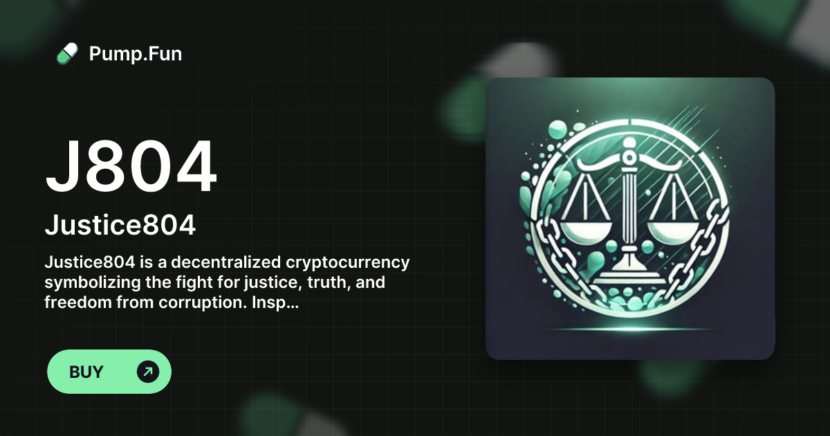 Justice804 (J804) - Pump