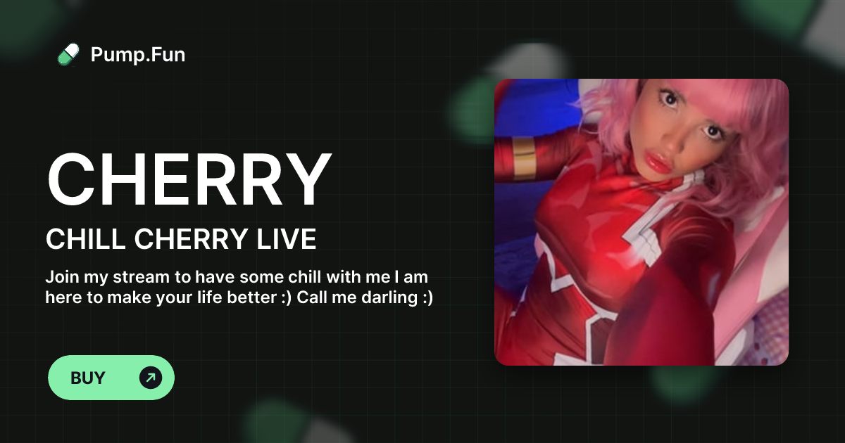 CHILL CHERRY LIVE (CHERRY) - Pump