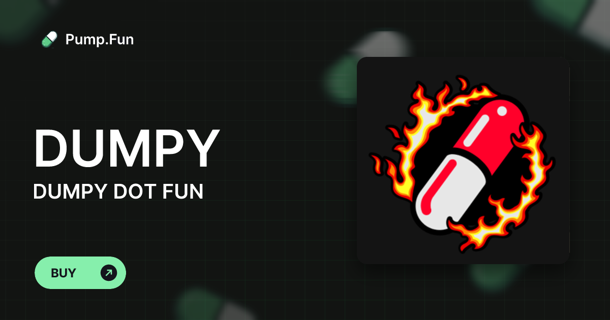 DUMPY DOT FUN (DUMPY) - Pump