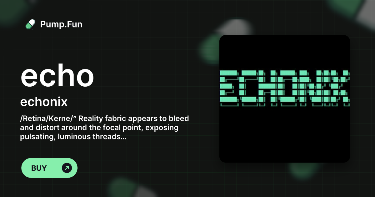 echonix (echo) - Pump