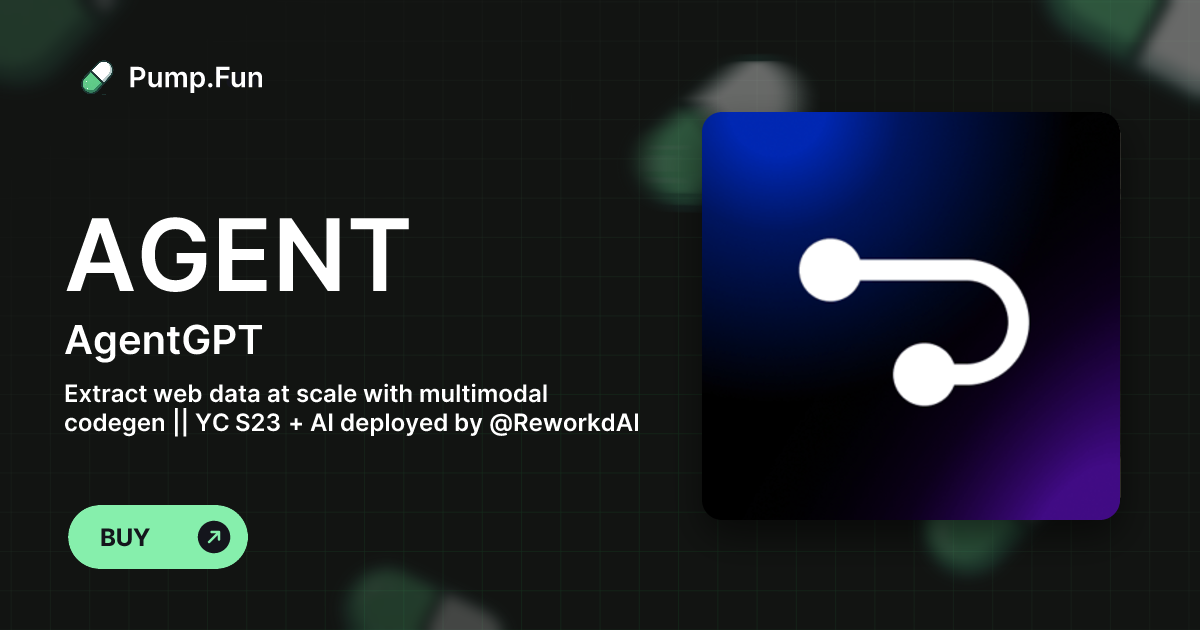 AgentGPT (AGENT) - Pump