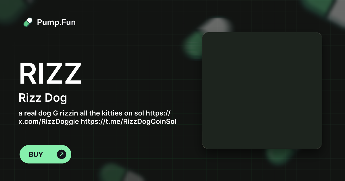 Rizz Dog (RIZZ) - Pump