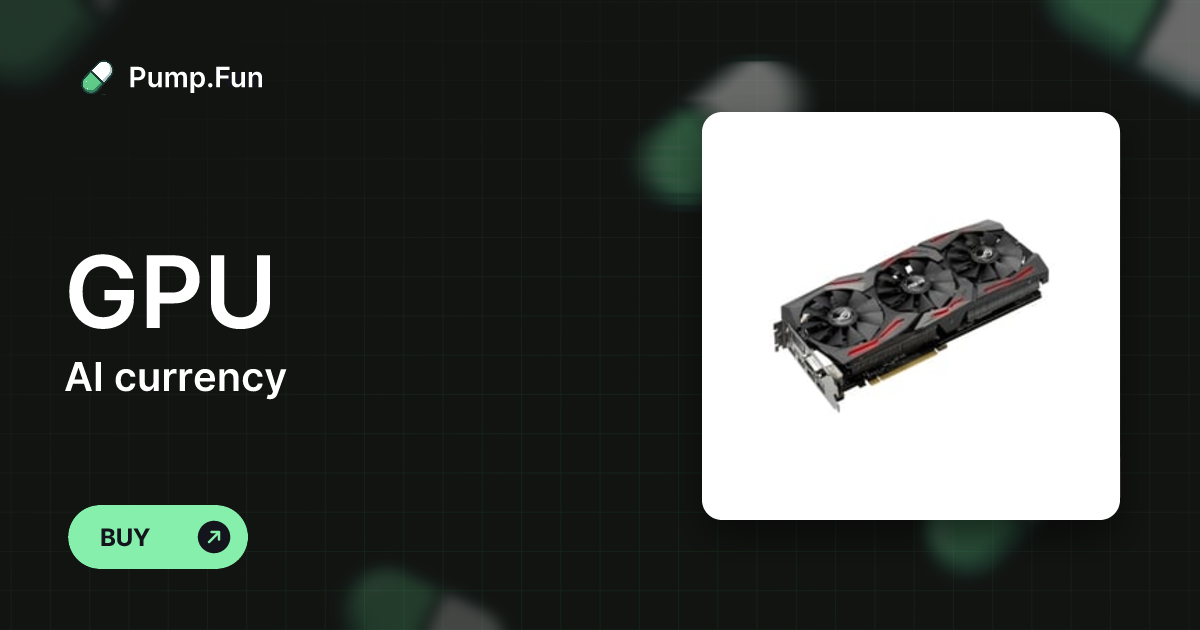AI currency (GPU) - Pump
