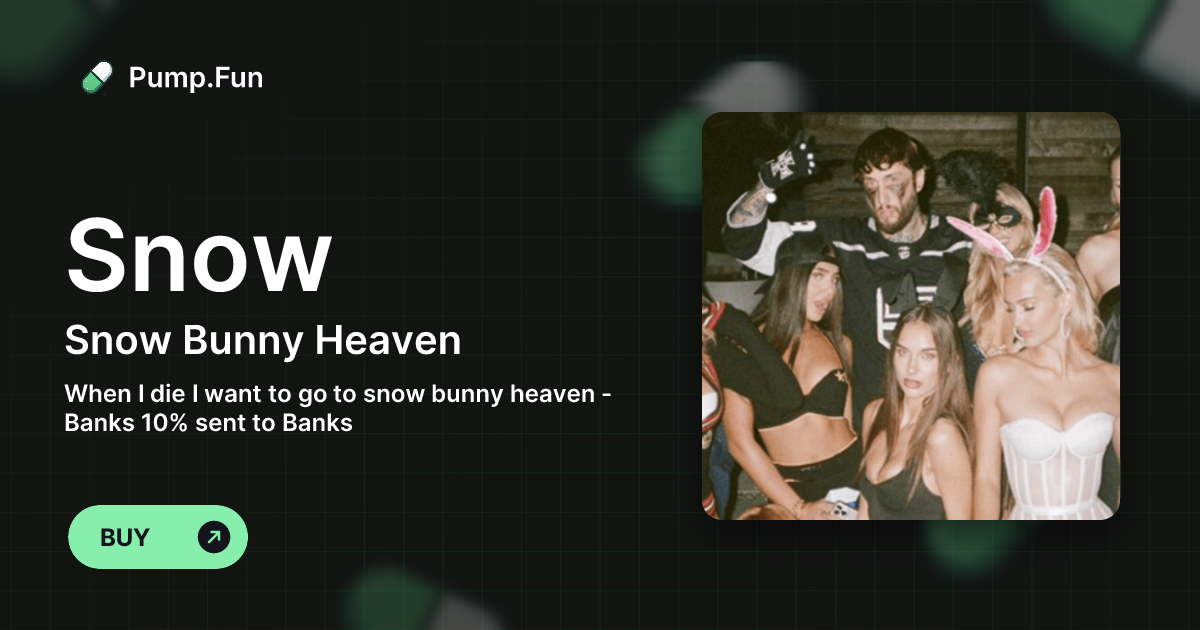 Snow Bunny Heaven (Snow) - Pump