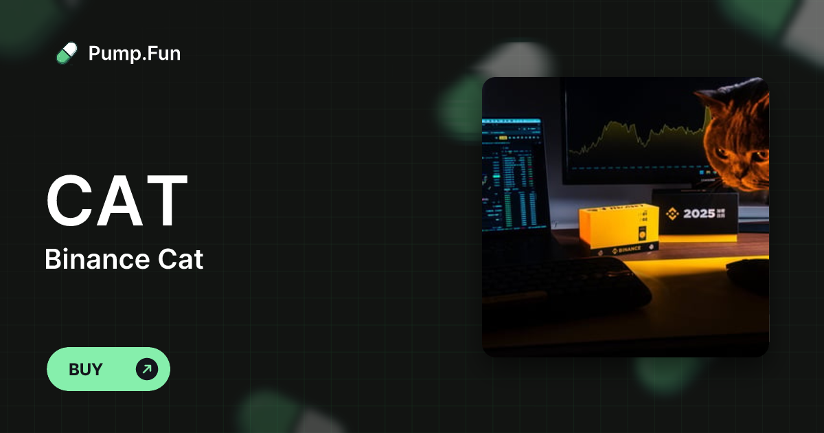 Binance Cat (CAT) - Pump