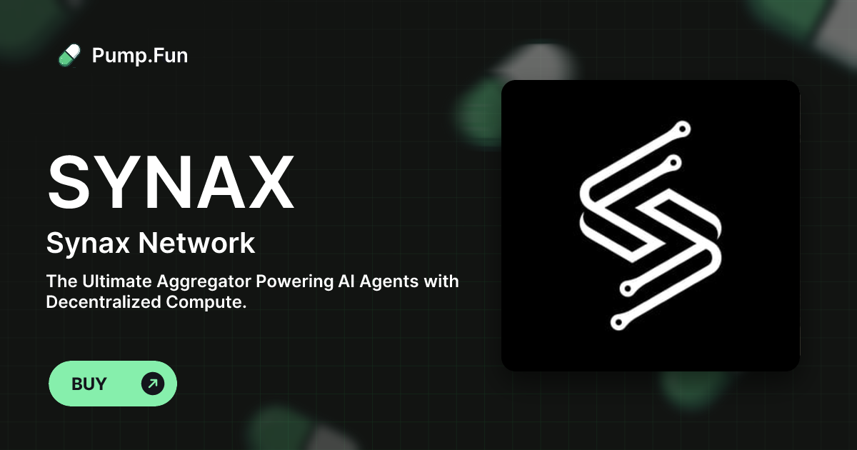 Synax Network (SYNAX) - Pump