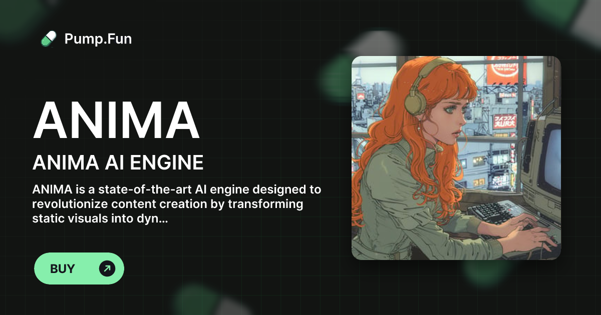 ANIMA AI ENGINE (ANIMA) - Pump