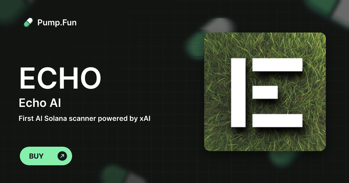 Echo AI (ECHO) - Pump