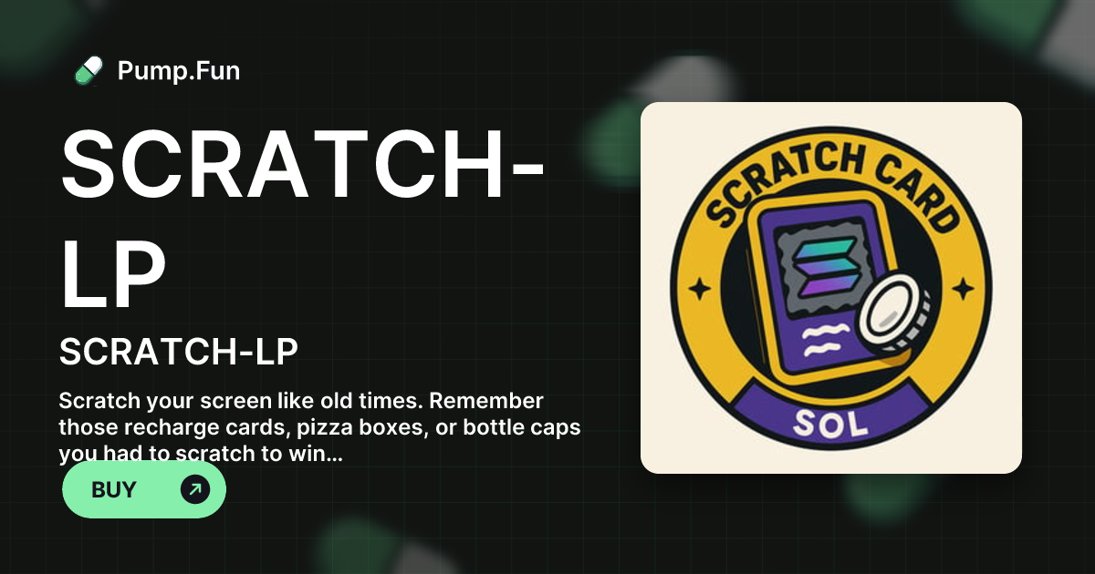 SCRATCH-LP (SCRATCH-LP) - Pump