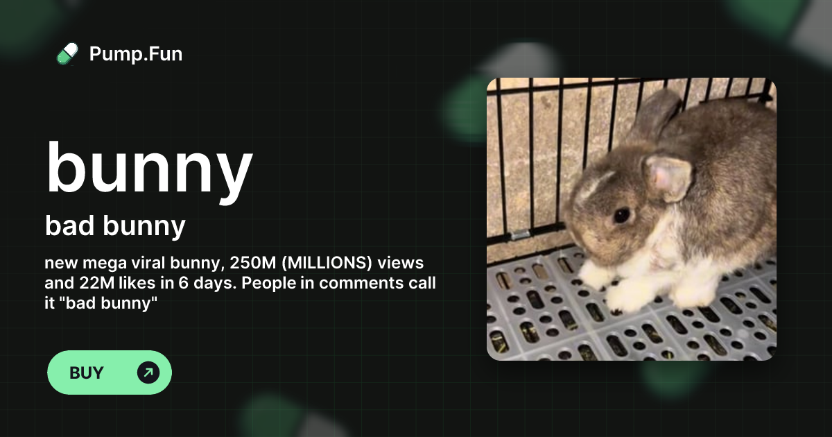bad bunny (bunny) - Pump