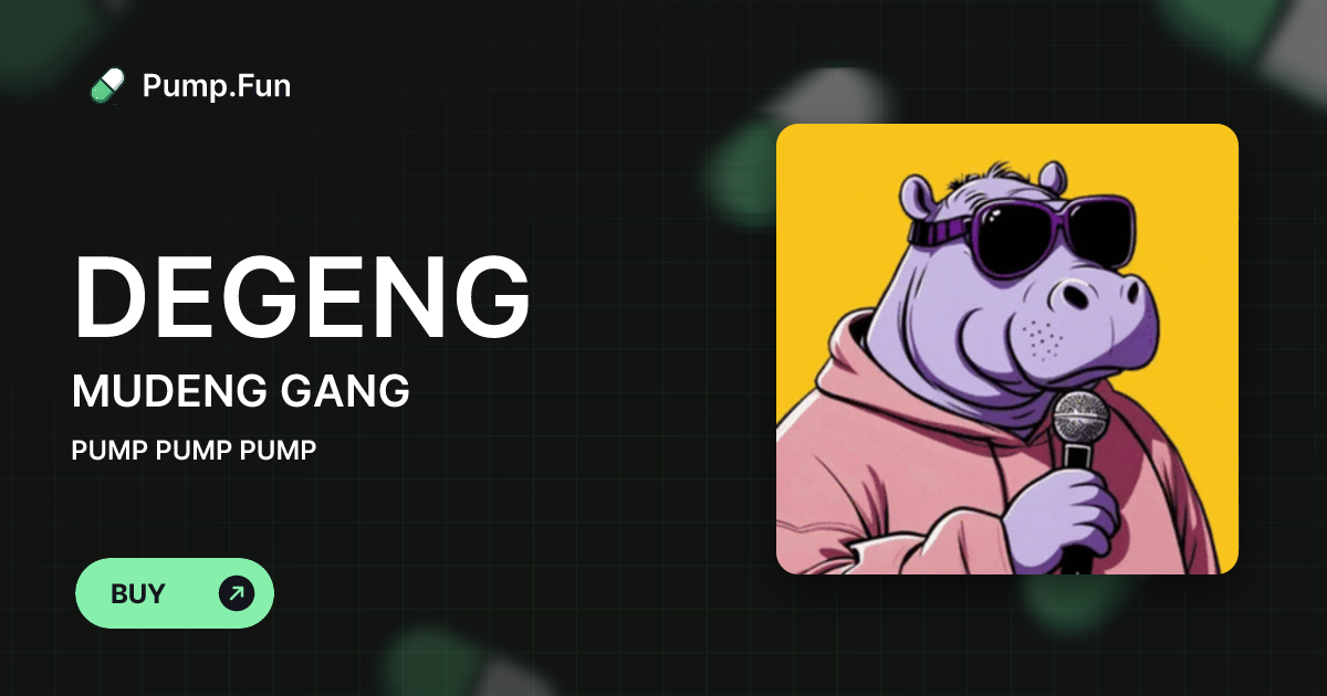 MUDENG GANG (DEGENG) - Pump
