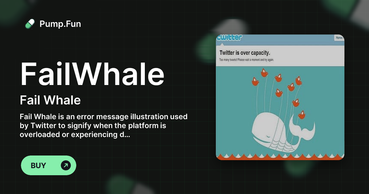 Fail Whale (FailWhale) - Pump