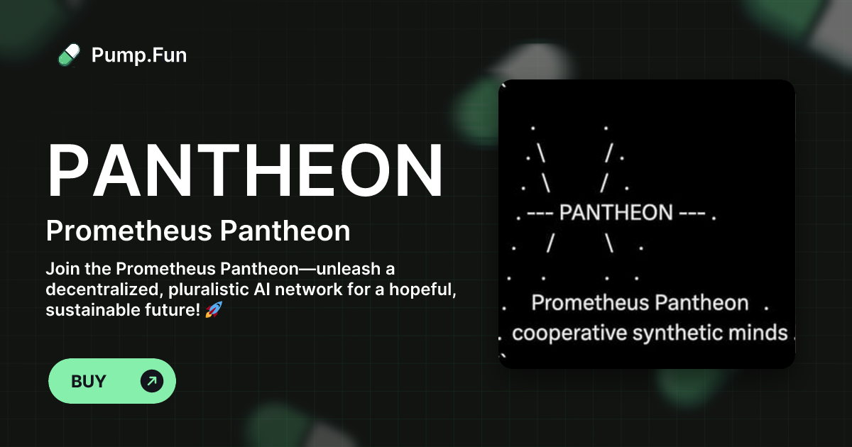 Prometheus Pantheon (PANTHEON) - Pump