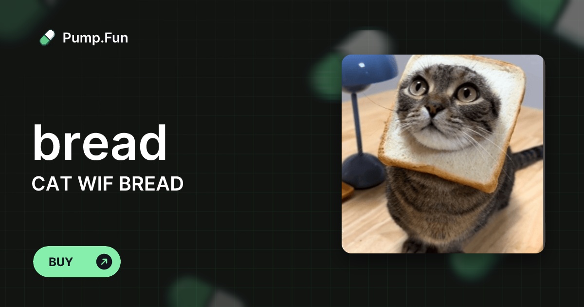 CAT WIF BREAD (bread) - Pump