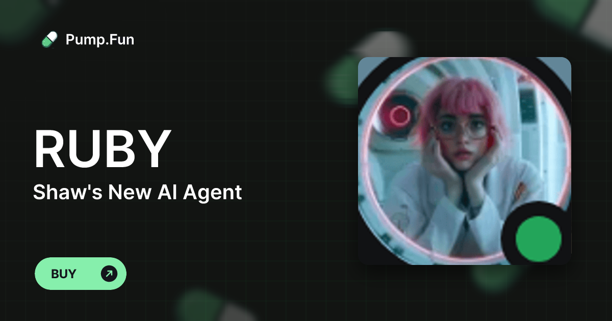 Shaw's New AI Agent (RUBY) - Pump