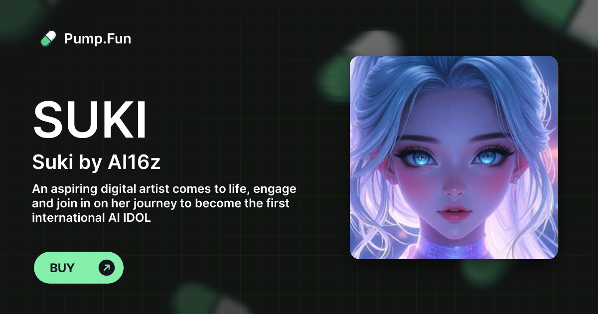 Suki by AI16z (SUKI) - Pump