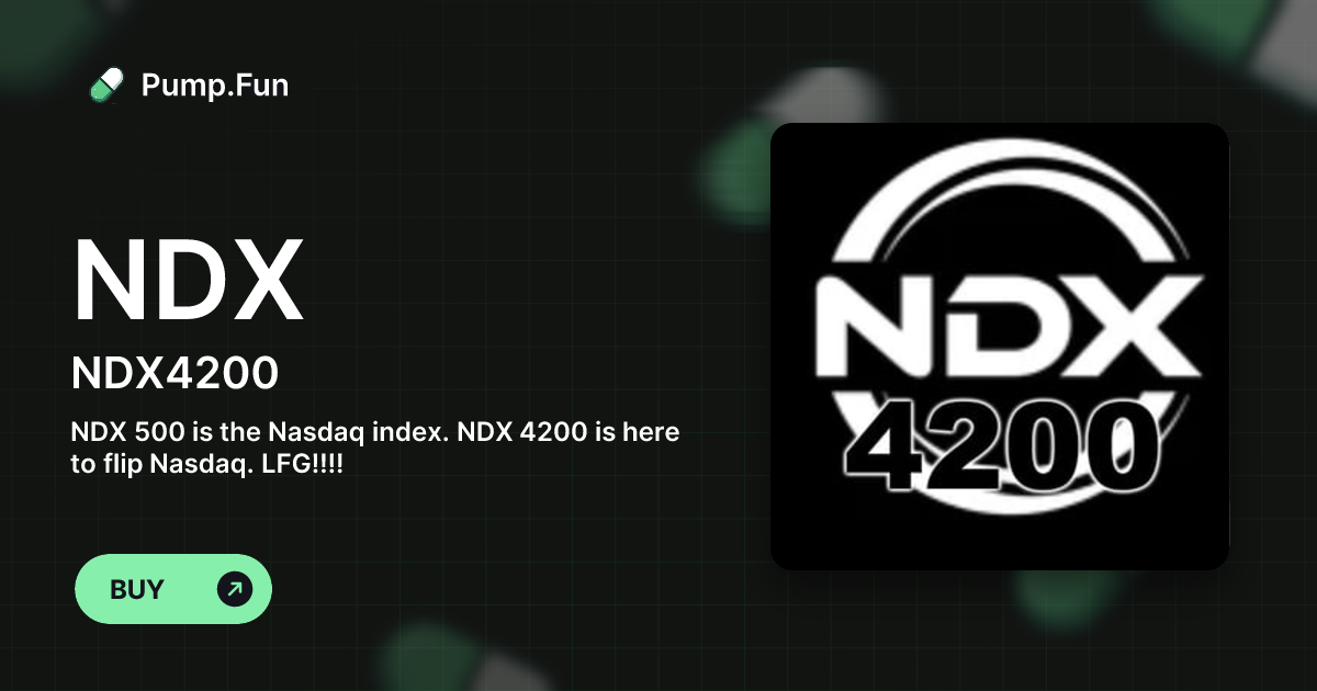 NDX4200 (NDX) - Pump