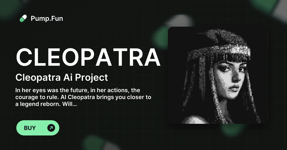 Cleopatra Ai Project (CLEOPATRA) - Pump