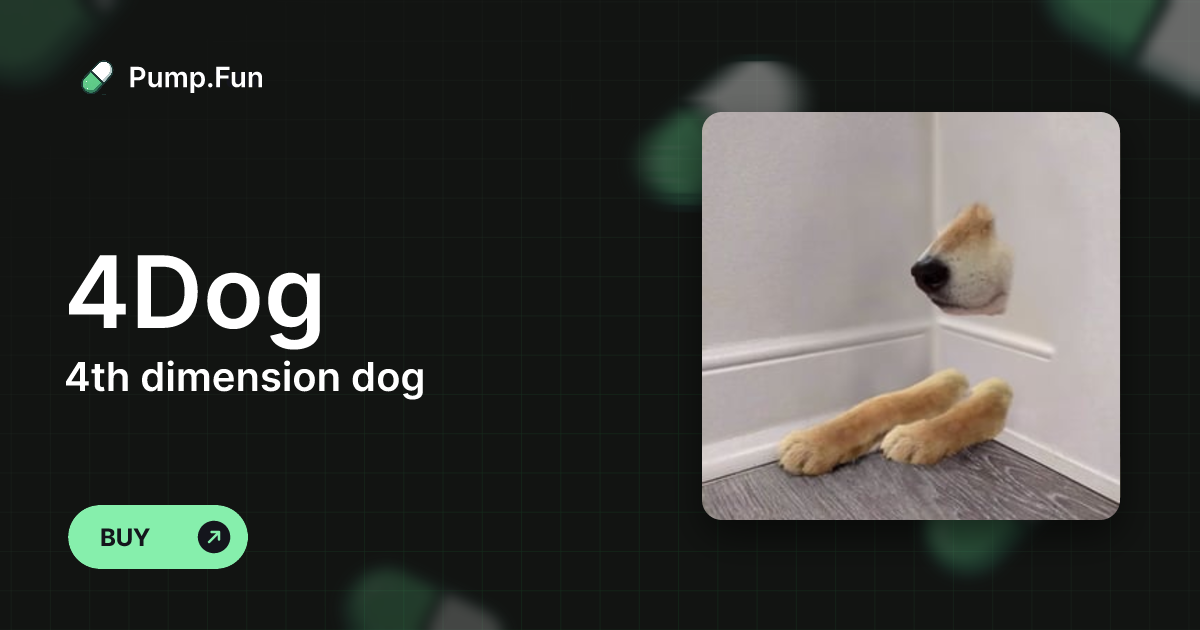 4th dimension dog (4Dog) - Pump