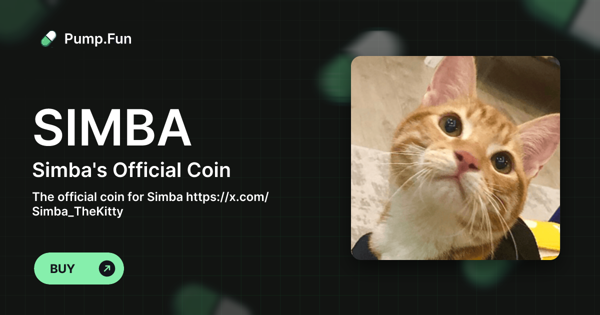 Simba's Official Coin (SIMBA) - Pump