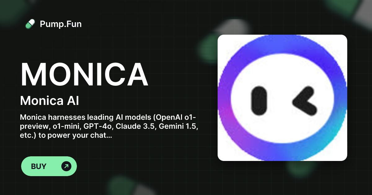 Monica AI (MONICA) - Pump