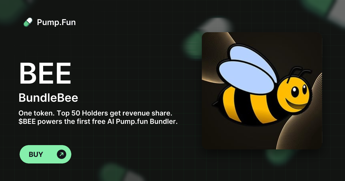 BundleBee (BEE) - Pump