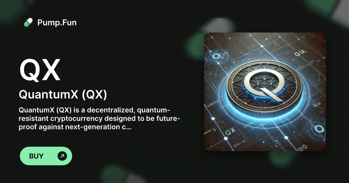 QuantumX (QX) (QX) - Pump