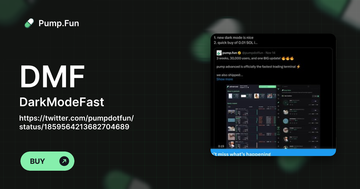 DarkModeFast (DMF) - Pump