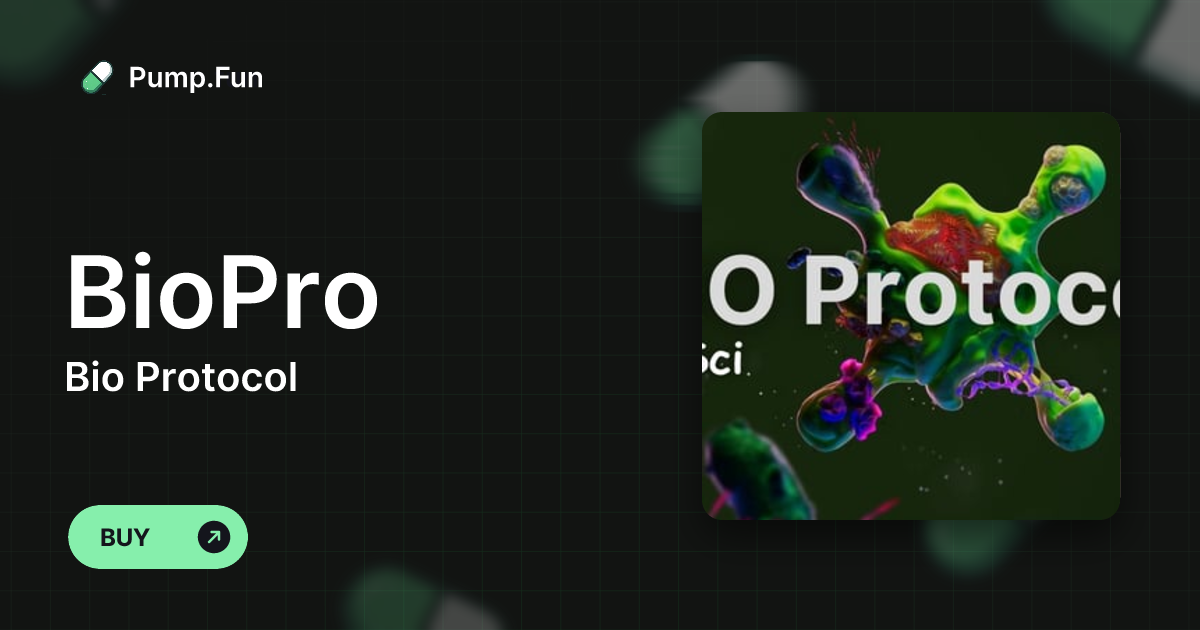Bio Protocol (BioPro) - Pump