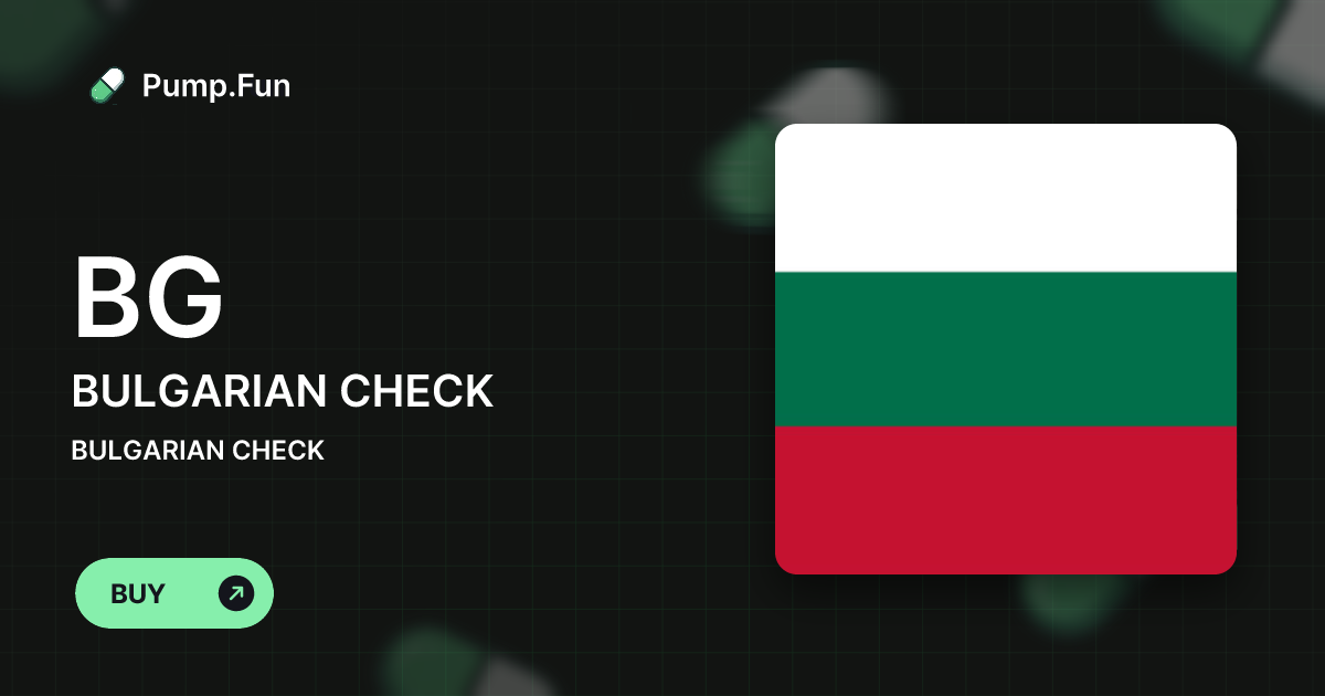 BULGARIAN CHECK (BG) - Pump