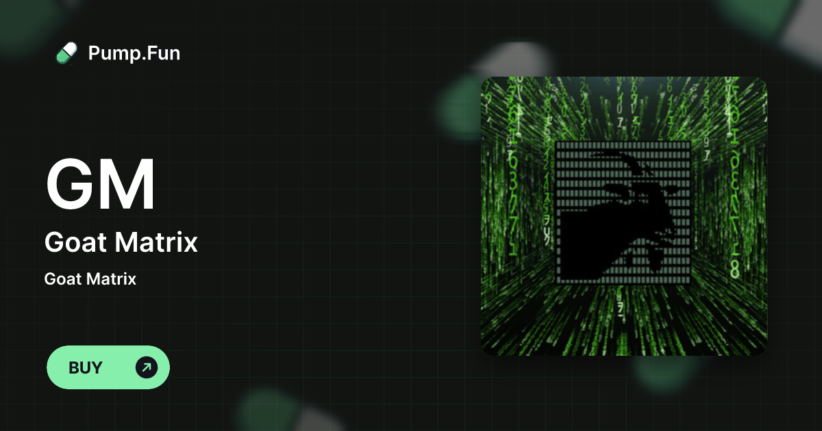 Goat Matrix (GM) - Pump