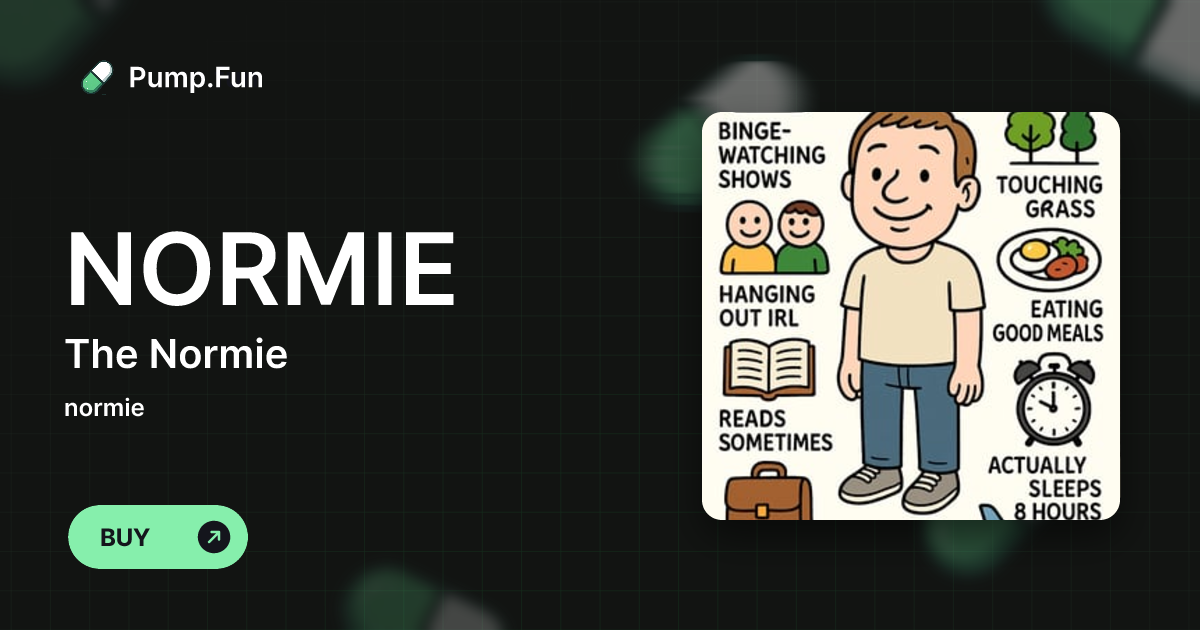 The Normie (NORMIE) - Pump