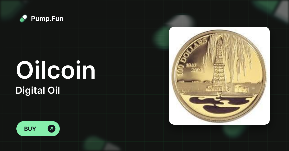 Digital Oil (Oilcoin) - Pump