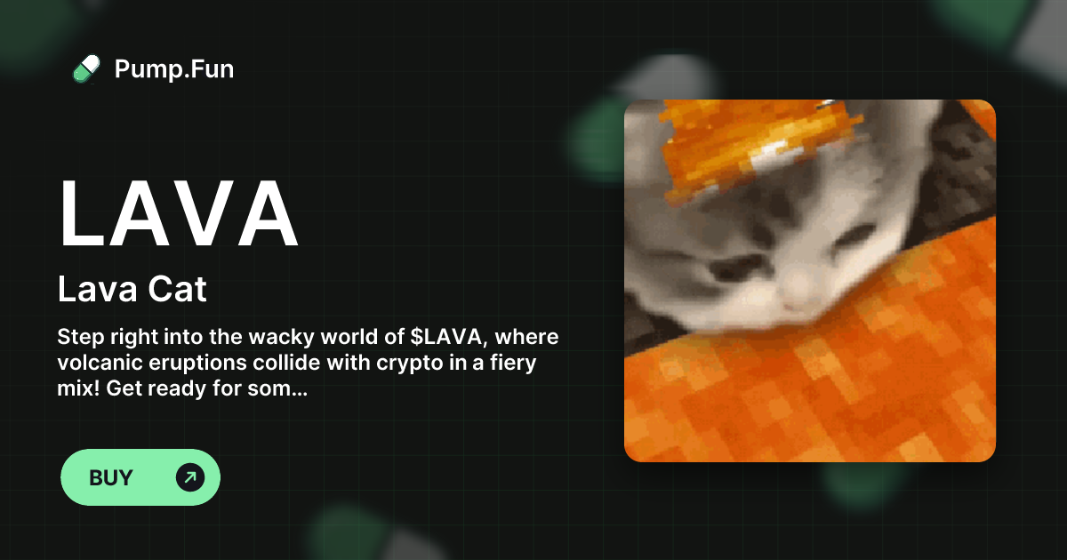 Lava Cat (LAVA) - Pump