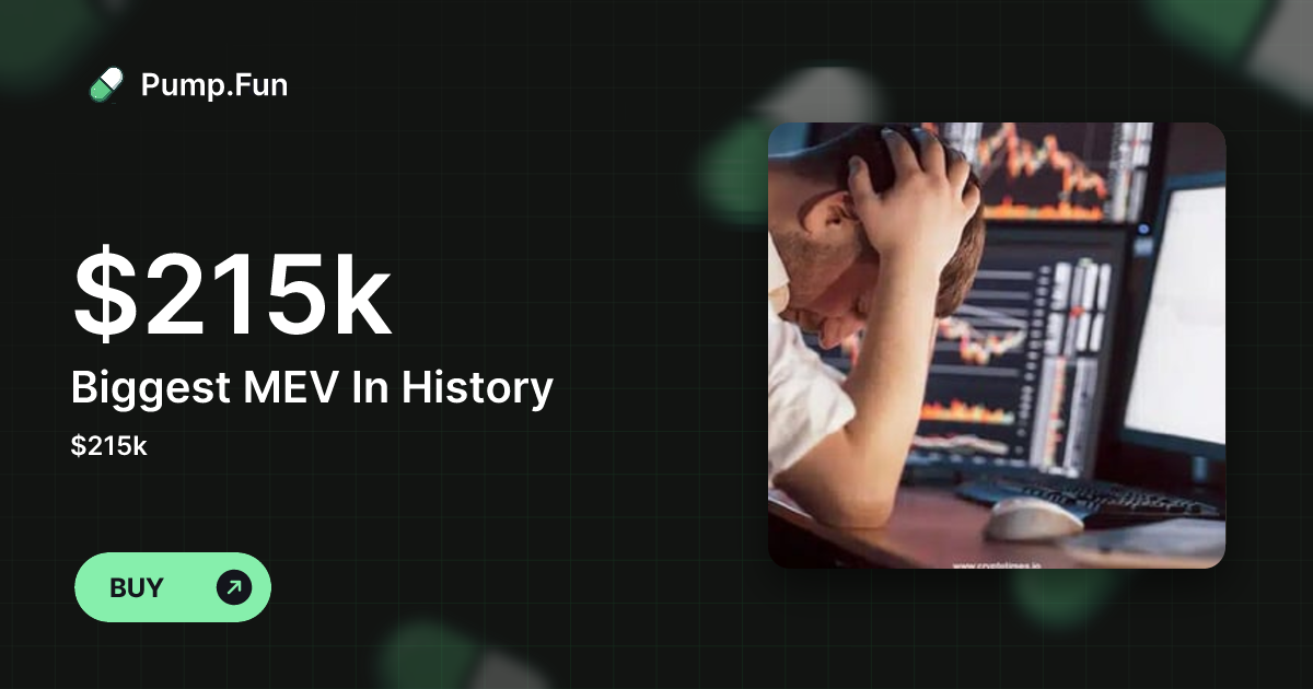 Biggest MEV In History ($215k) - Pump