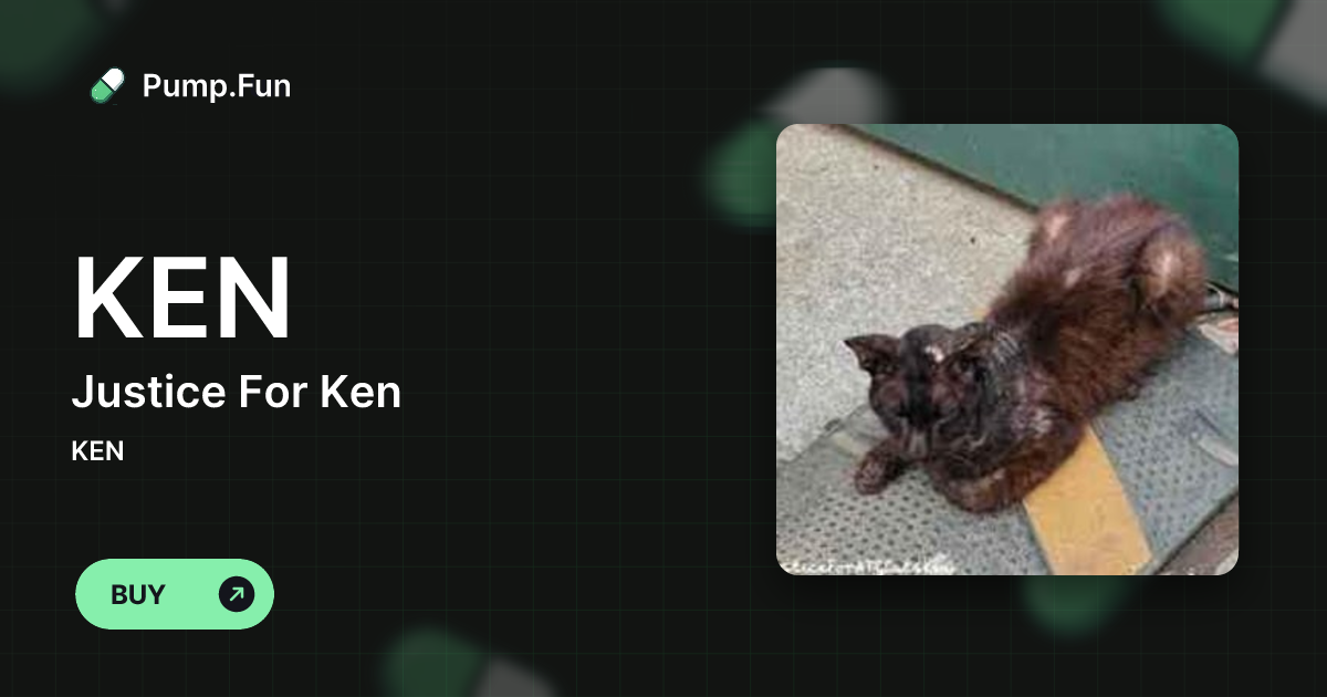 Justice For Ken (KEN) - Pump