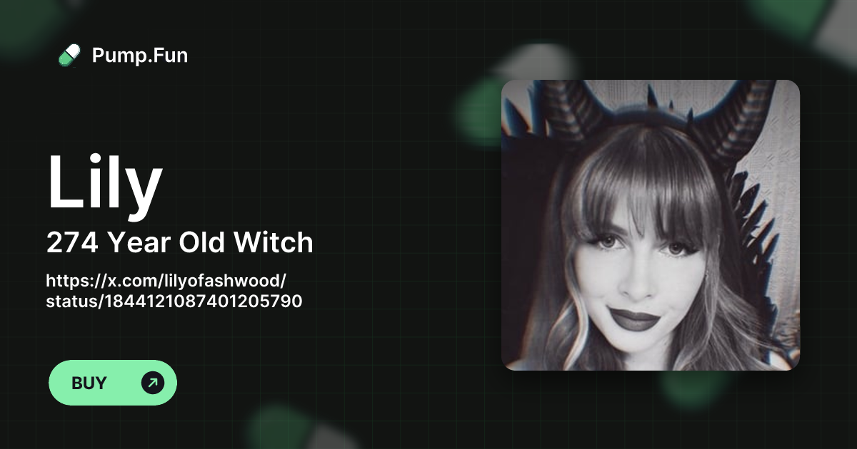 274 Year Old Witch (Lily) - Pump