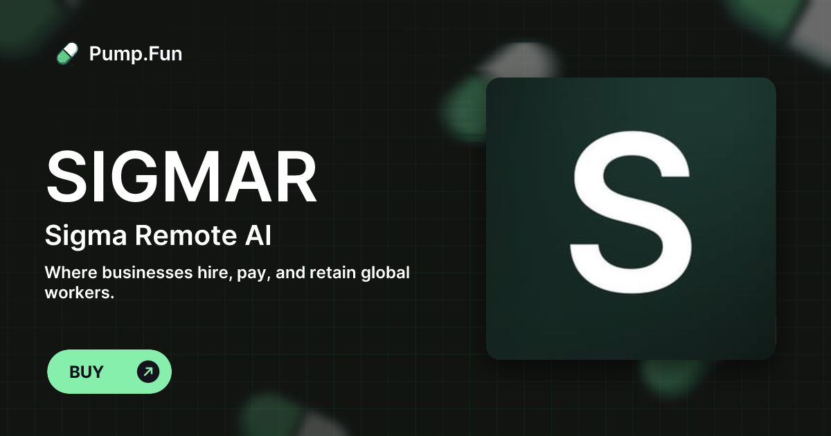 Sigma Remote AI (SIGMAR) - Pump