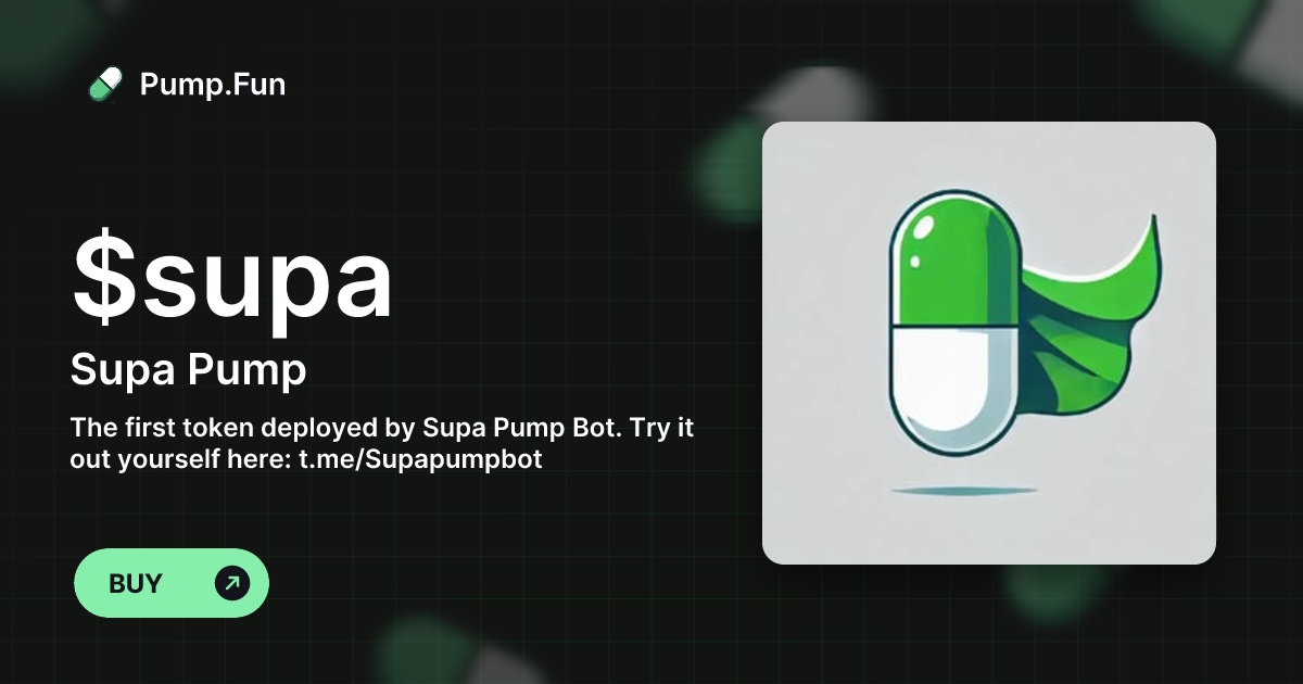 Supa Pump ($supa) - Pump