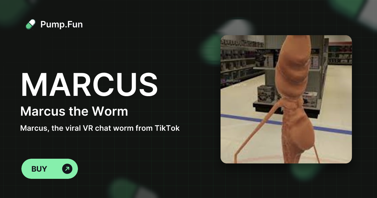 Marcus the Worm (MARCUS) - Pump