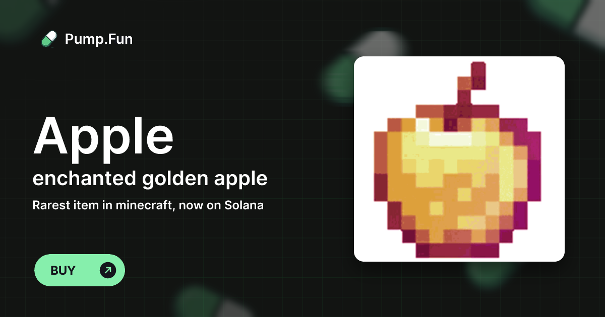 enchanted golden apple (Apple) - Pump